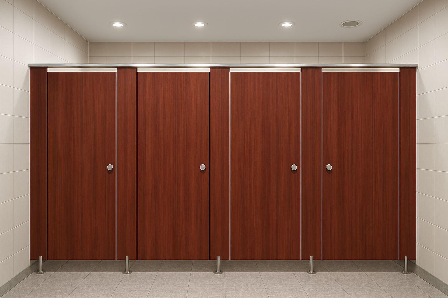 Color Diversity Of HPL Bathroom Partitions